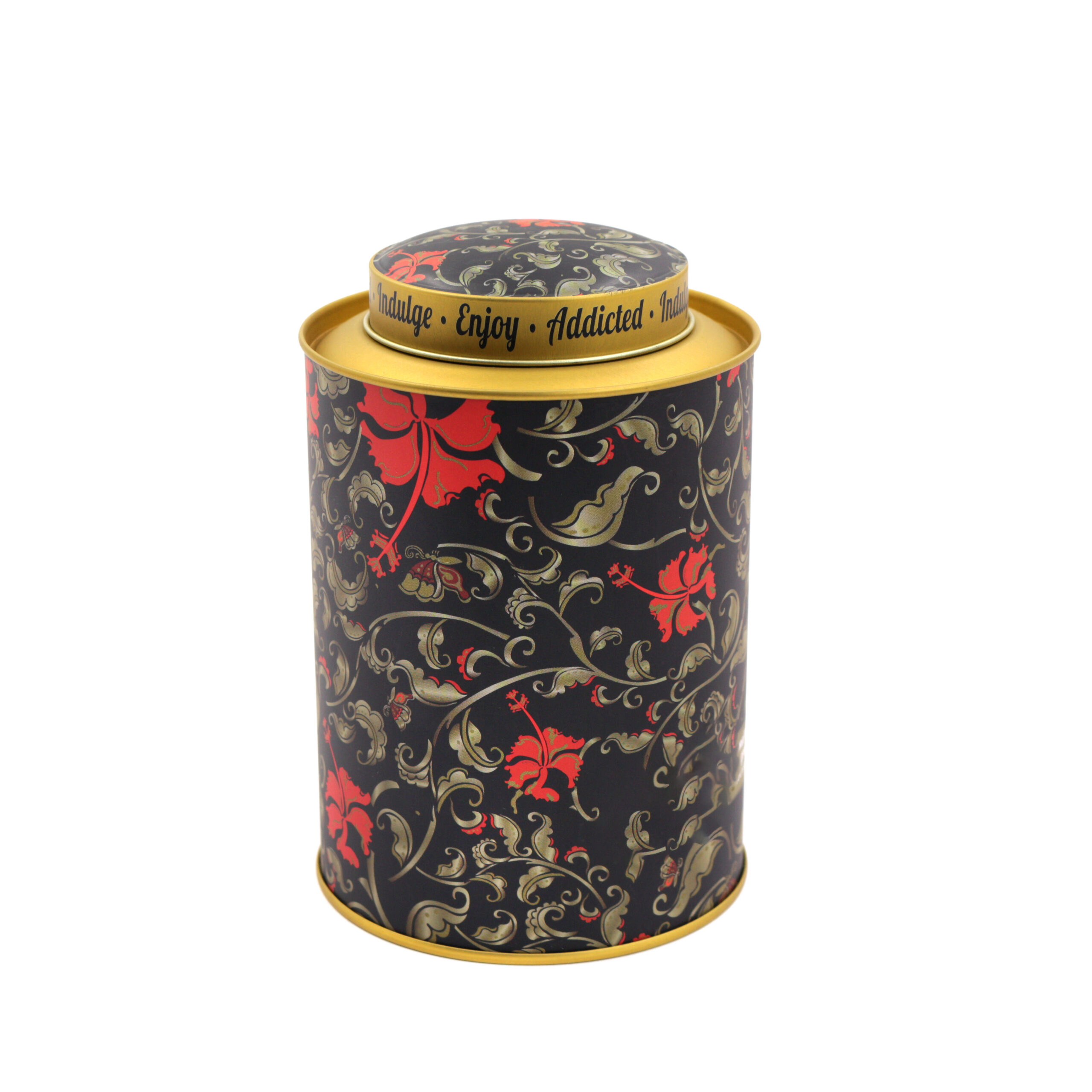 Custom Round Tea Tin Box - Tinmen