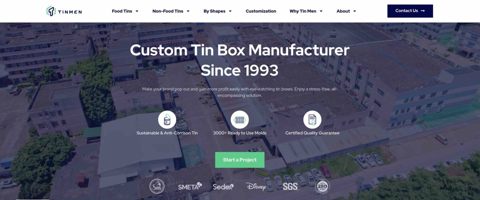 Top 10 Tin Box and Tin Packaging Manufacturers [2025] - Tinmen